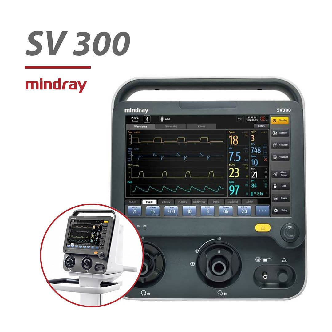 Аппарат ИВЛ Mindray SV 300 купить от официального дилера в России